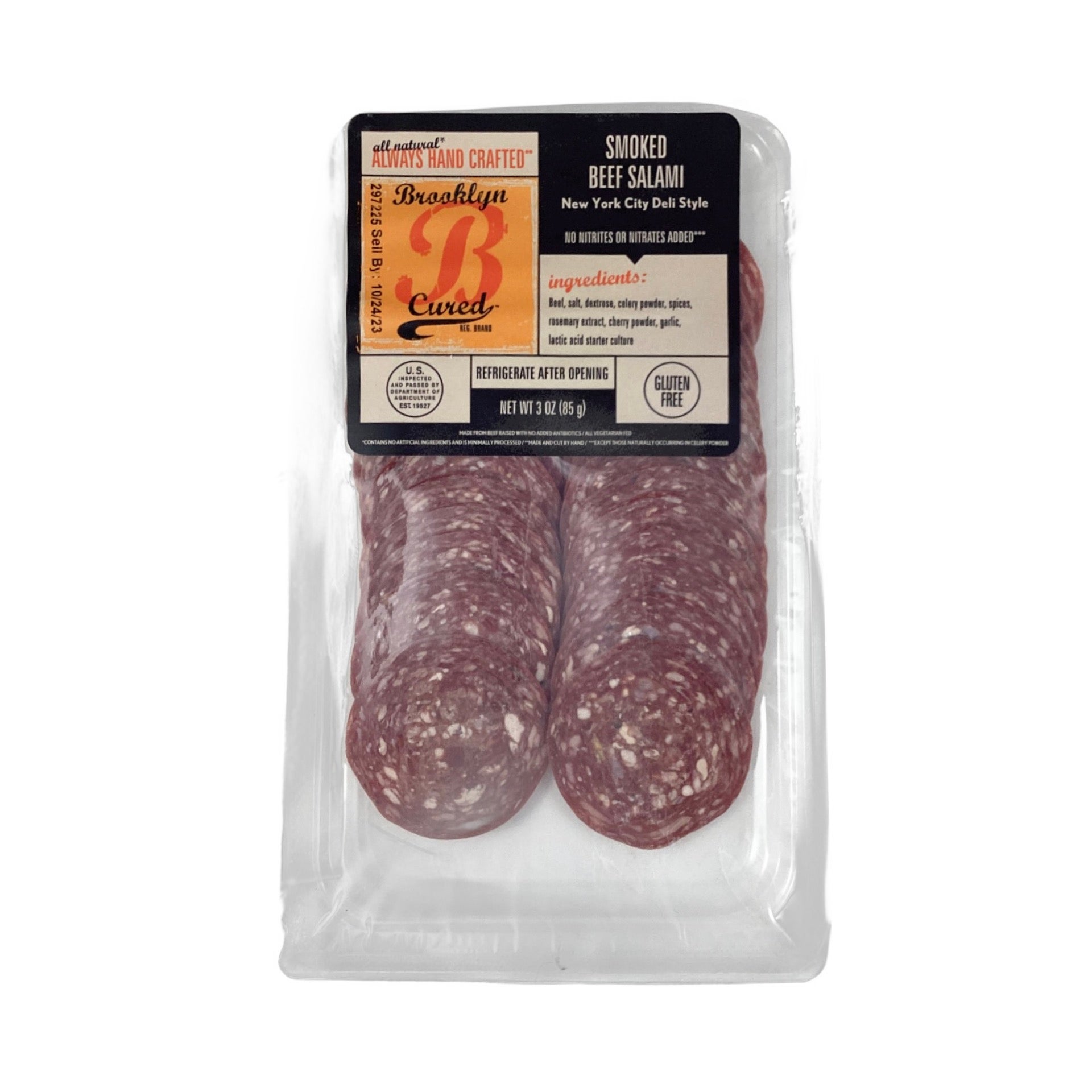 Brooklyn Smoked Beef Salami | Fromage llc