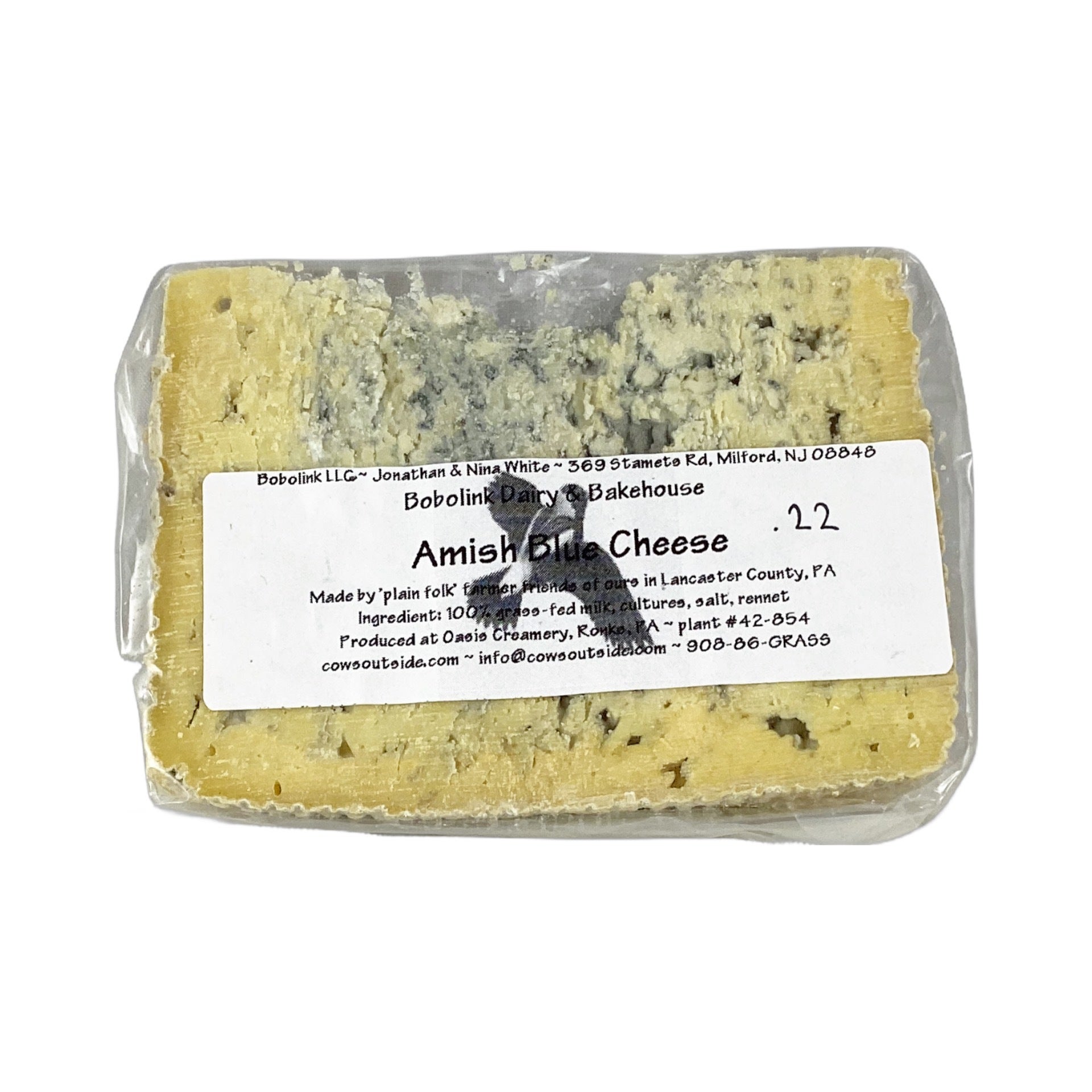 Bobolink Amish Blue Cheese | Fromage llc
